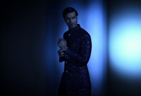 Classic Menswear Redefined: Tradition Meets Modern Shimmer