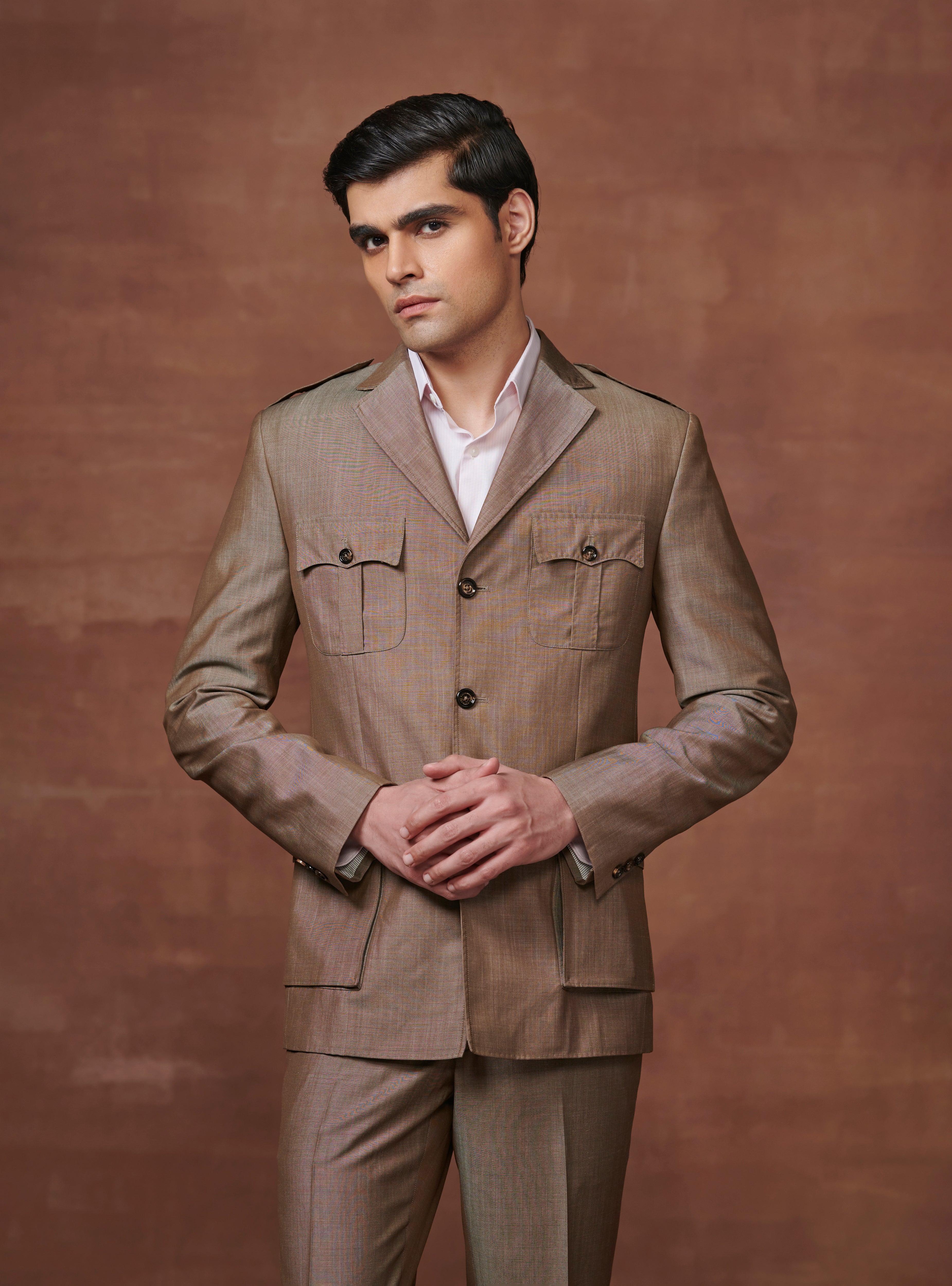 Safari suit for men store